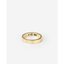 George Small Smooth Ring 14kt Gold